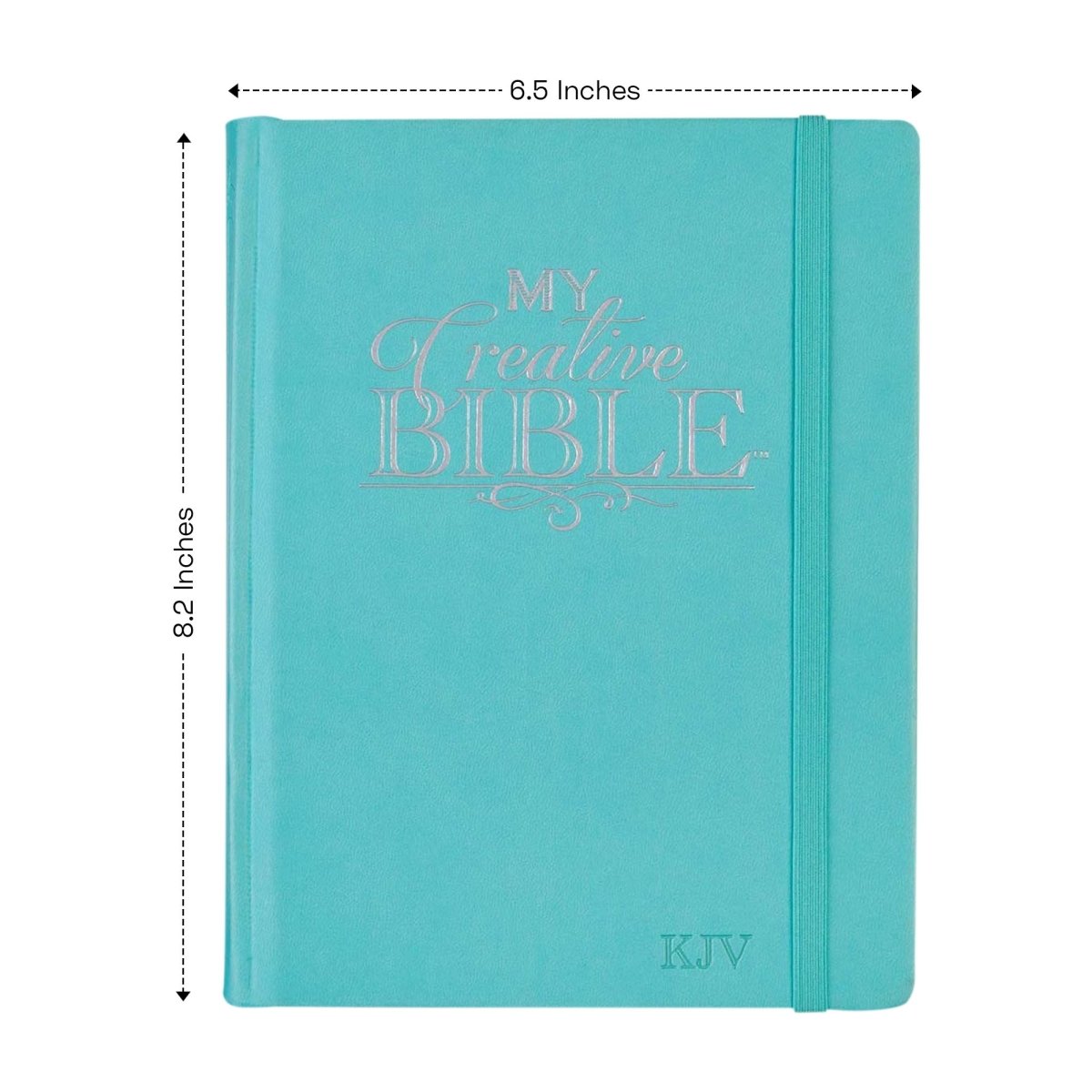 KJV Teal Study Size Holy Bible Medium Print – Shepherds Shelf